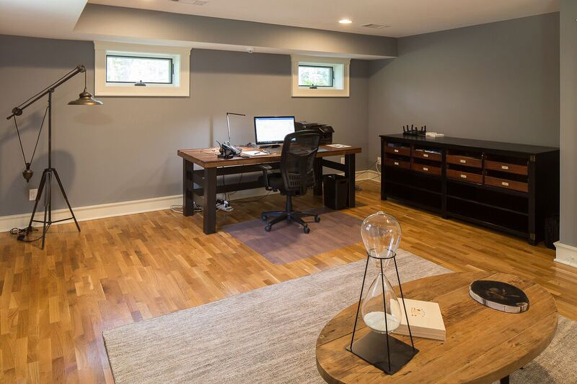 Basement Office – Kade Homes and Renovations